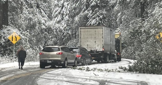 [UPDATE: Re-Opened] Hwy. 101 Fully Closed at Last Chance Grade Due to ...