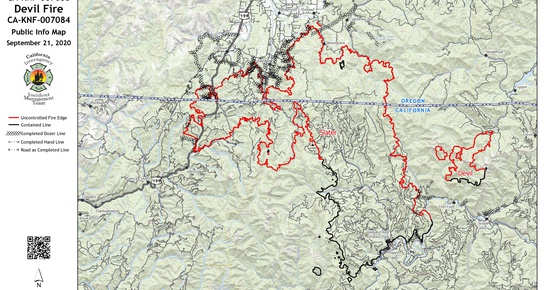 Crews Working Slater Fire May Use Controlled Burn to Remove Excess Fuel ...