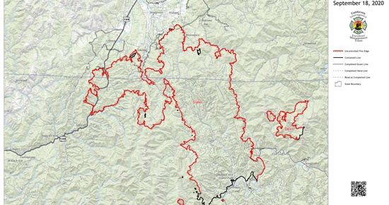 Crews Work to Halt Slater Fire's Spread West of U.S. 199; Gasquet ...