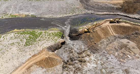 Crews Bust Through J.C. Boyle's Cofferdam, Restore Fish Passage On The ...