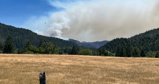 (UPDATED) Flat Fire Near Agness, Oregon Grows to Over 8,000 Acres ...