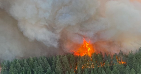 Updated Smith River Complex Info: Pioneer Road, Panther Flat Campground ...