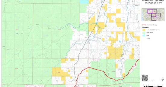 Slater Fire Grows to 120,000 Acres and is Zero Percent Contained ...